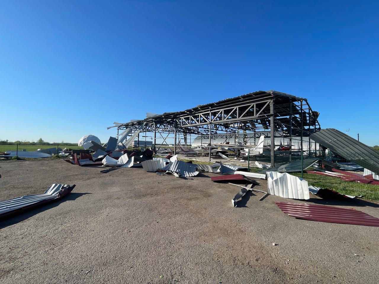 російські війська пошкодили цивільний авіаклуб «Авіатік» | Житомир